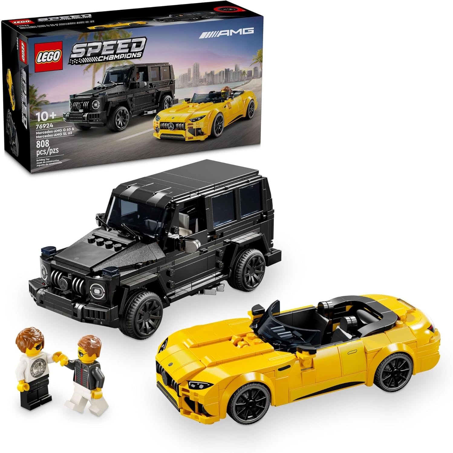 76924 - Mercedes-AMG G 63 & Mercedes-AMG SL 63 | KidultBrick