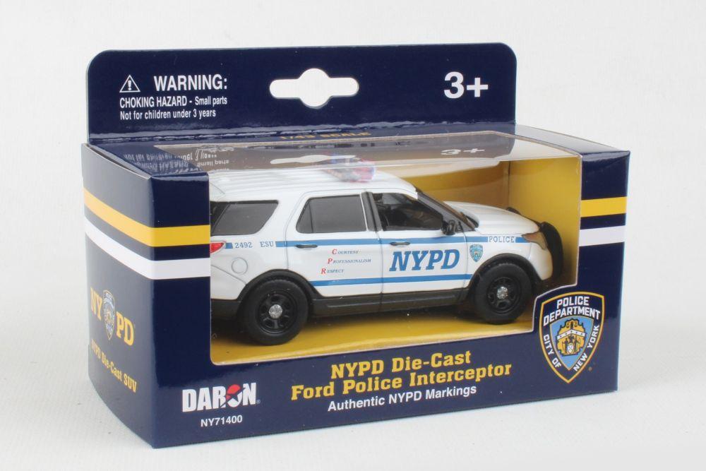 Ford NYPD Police Interceptor Model Car | KidultBrick