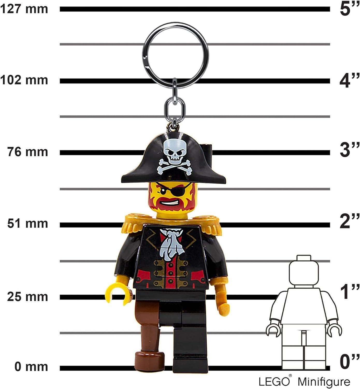 Iconic Captain Brichbeard Keychain Light | KidultBrick